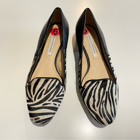 Diane Von Furstenberg | Shoes | Diane Von Furstenberg Leather And Pony ...